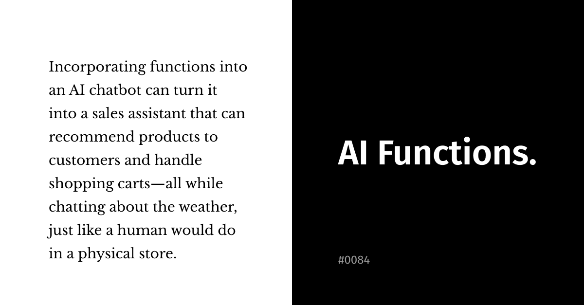 AI Functions.